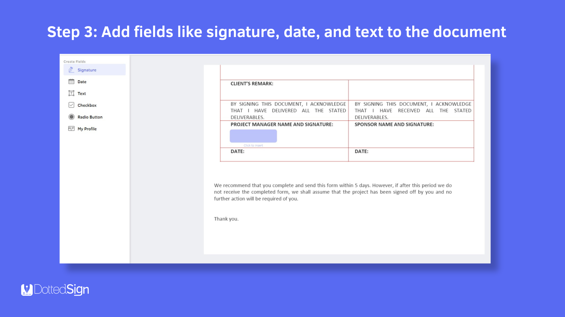 How to Upload a Signature | DottedSign