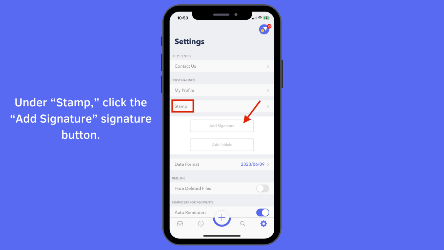 How to sign a document on iPhone
