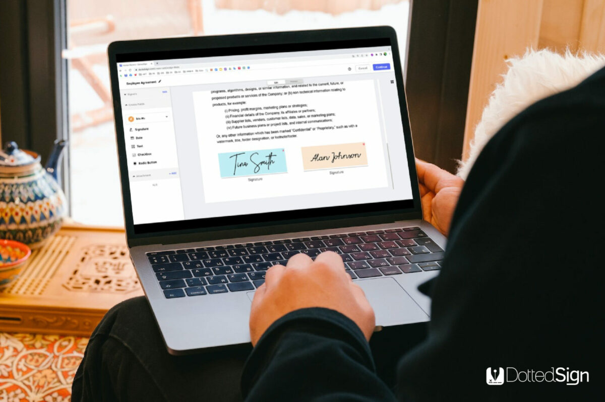 DottedSignを使ったワークフローの合理化とプロセスセキュリティの保証を実現